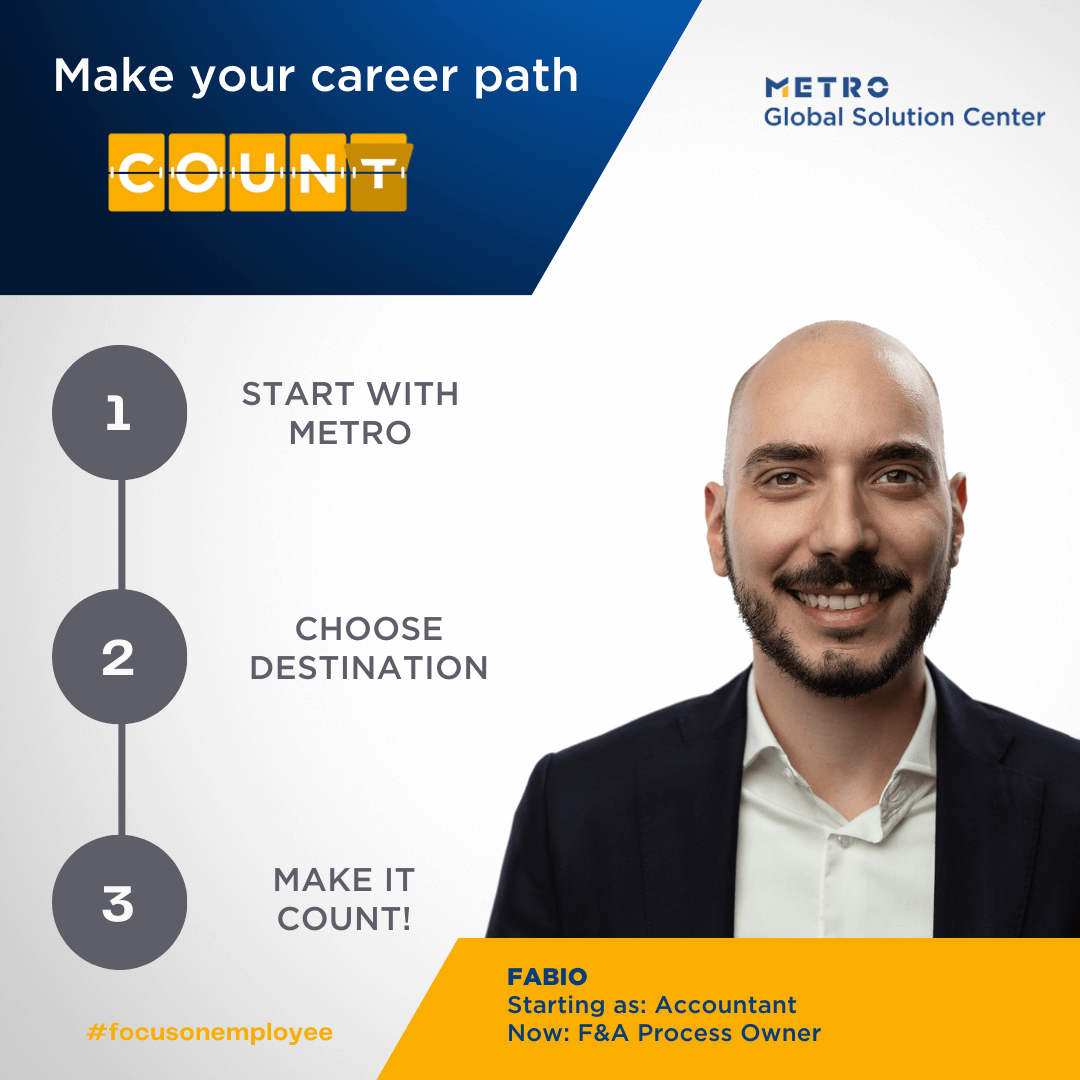 What you can count on working at METRO? | Metro Global Solution Center ...