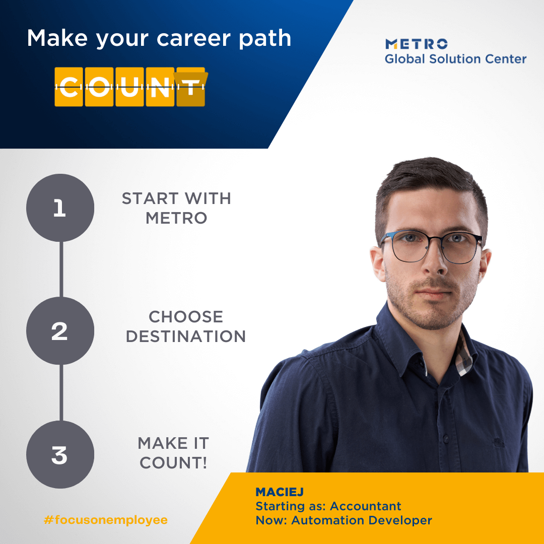 What you can count on working at METRO? | Metro Global Solution Center ...