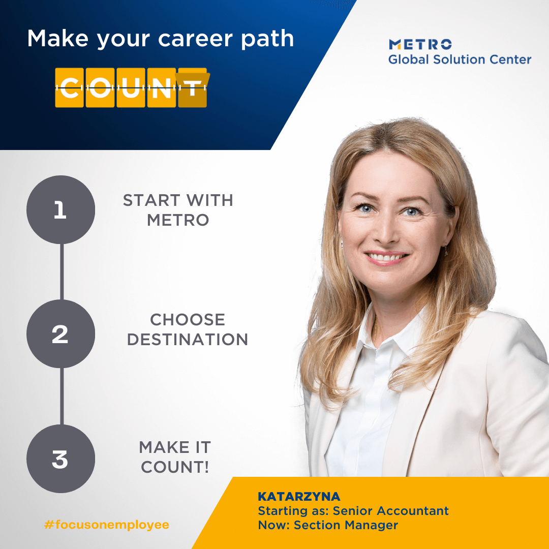 What you can count on working at METRO? | Metro Global Solution Center ...